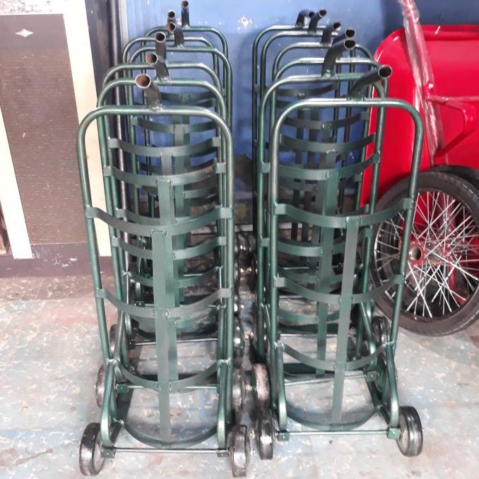 Jual Trolley Galon Air Gerobak Troly Galon Air Troli Gas Alat Angkut ...