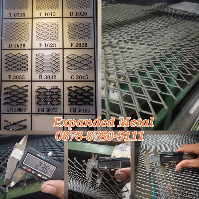 Jual Baru Plat Expanded Metal Besi F1628 X 12 X 24 Mtr Berkualitas ...
