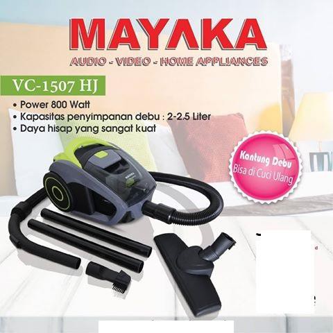 Jual Mayaka Vc1507 Hj Vacum Cleaner/Ghisap Debu Hisapan Kenceng ...