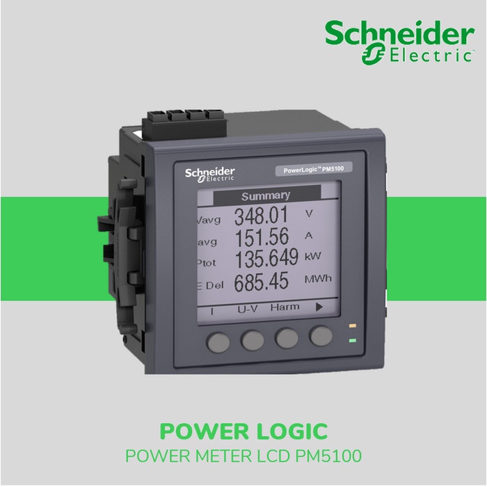Jual Schneider Electric Powerlogic Power Meter Pm5100 Pulse Metsepm5100 ...