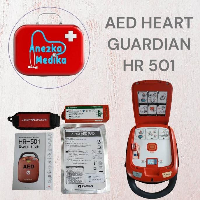 Jual Automated External Defibrillator/Aed/Heart Guardian Hr 501 | Shopee Indonesia