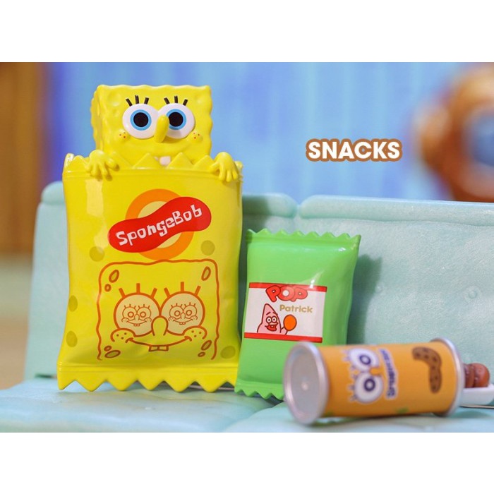 Jual Baru Snacks Picnic Party Spongebob Squarepants Pop Mart Terbaru ...