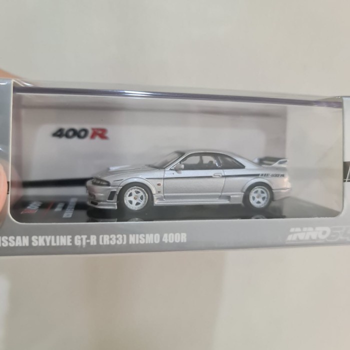 Jual COD Inno64 Nissan Skyline R33 Nismo 400R Silver Inno 64 Terbaru ...