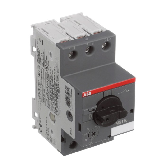 Jual [New] Ms116-2.5 Manual Motor Starter Diskon | Shopee Indonesia