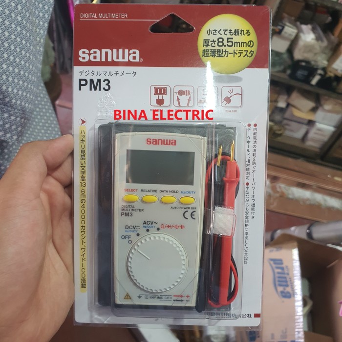 Jual [New] Multitester Digital Sanwa Pm3 Pm-3 Pm 3 / Avometer Digital ...