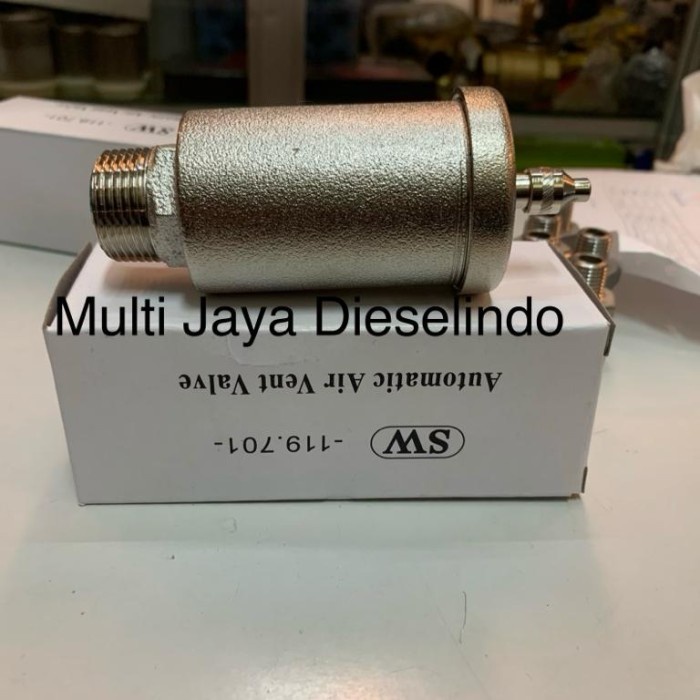 Jual [Original] Otomatis Air Vent Valve Drat 1 Inch / Automatic Air ...