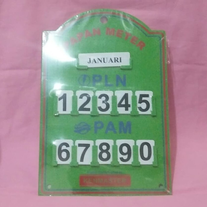 Jual Papan Meter Pln Pam Kenmaster Fiber Papan Meter Listrik Air Rumah ...