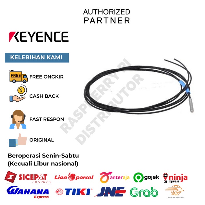 Jual Ori Reflective Fiber Unit Keyence Fu-35Fa Berkualitas | Shopee ...