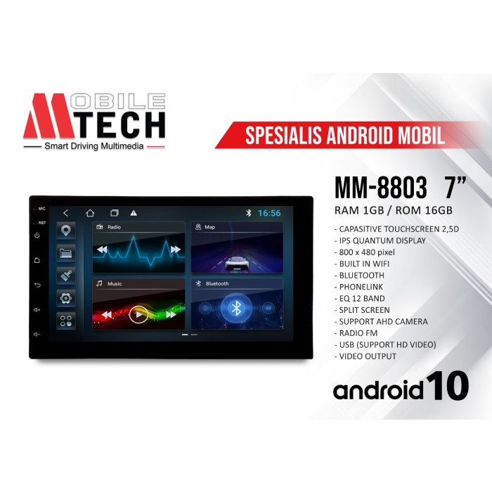 Jual Ori Mtech Head Unit Android Universal 7 Inch Wifi Berkualitas | Shopee Indonesia
