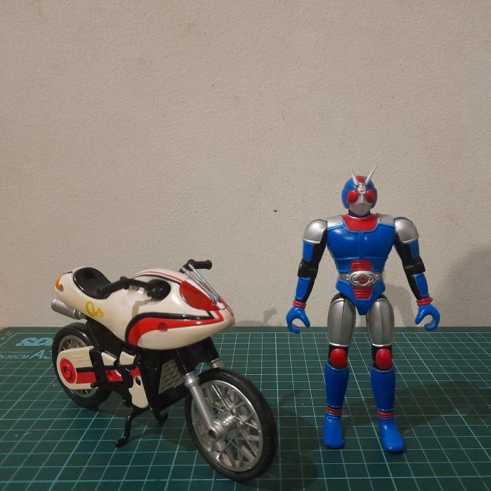 Jual [BDR] KAMEN RIDER BLACK RX BIO MACJABBER BANDAI VINTAGE JADUL ...