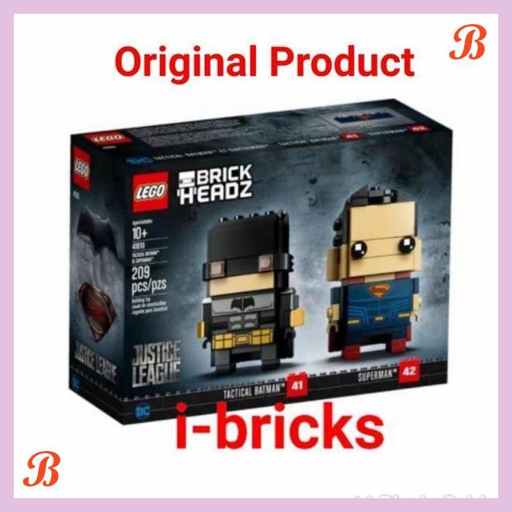 Jual | LG | LEGO BRICKHEADZ 41610 TACTICAL BATMAN & SUPERMAN | Shopee ...