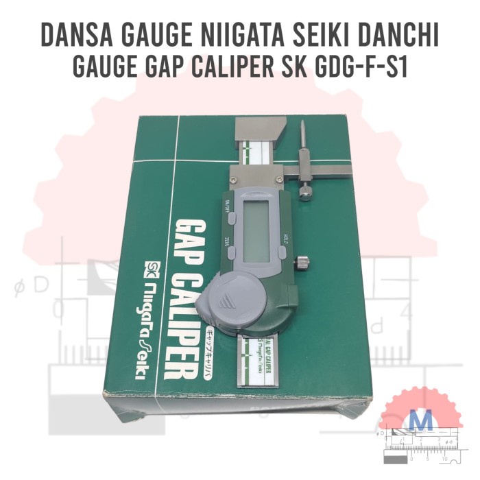 Jual Ready Dansa Gauge Niigata Seiki Danchi Gauge Gap Caliper Sk Gdg-F ...