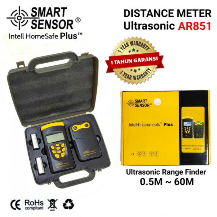 Jual Ori Digital Ultrasonic Distance Meter - Ukur Jarak 60M Smart ...