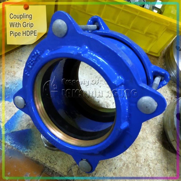 Jual New Coupling With Grip 4 Inch Pipa Hdpe F-Tech Berkualitas ...