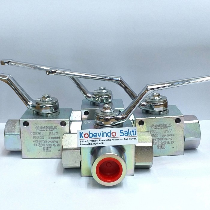 Jual BALL VALVE 3 WAY RS3-1/2" 500BAR FUJI/GEMELS HYDRAULIC | Shopee Indonesia