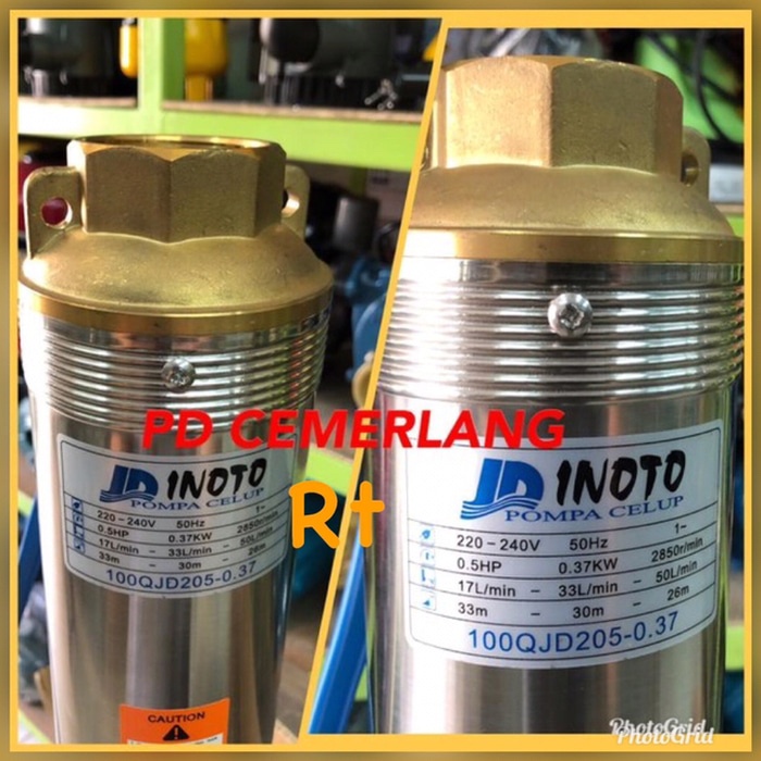 Jual [Ori] Pompa Satelit Sumur Dalam 1/2Hp Inoto York Sanei Shimizu ...
