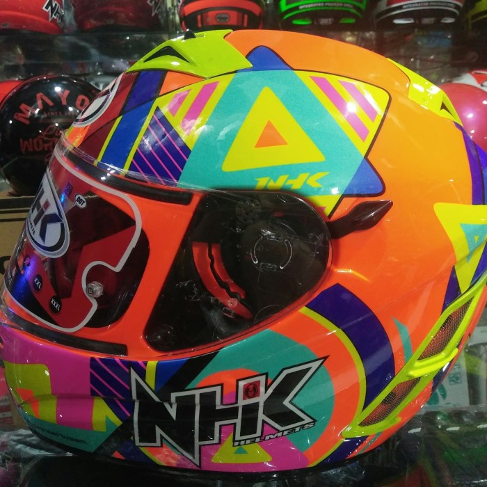 Jual Termurah Helm Nhk Terminator Rossi Se Berkualitas | Shopee Indonesia