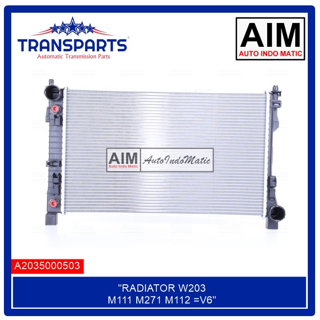 Jual Mercy C Class W203 Radiator Komplit A2035000503 | Shopee Indonesia