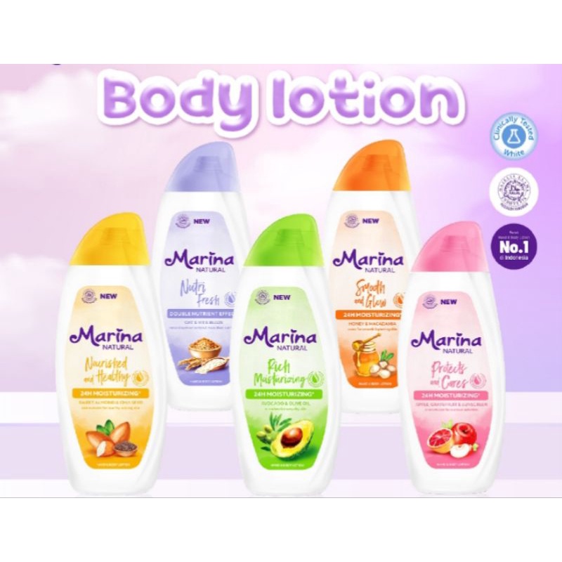 Jual Marina Natural Hand & Body Lotion / Marina Handbody / Marina Body ...