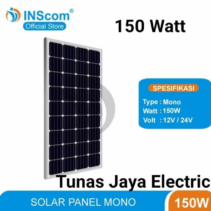Jual Solar Panel / Panel Surya / Solar Cell 150Wp Mono Inscom Star ...