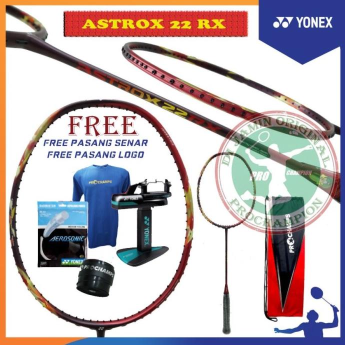 Jual YONEX ASTROX 22 RX RAKET BADMINTON ORIGINAL | Shopee Indonesia