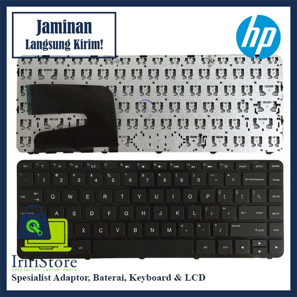 Jual Keyboard Laptop HP Pavilion 14-D 14-N 14N 14-E 14D 14G 14R Frame ...