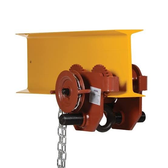 Jual Gear troli hoist takel JAPAN H BEAM 305 MM Geared trolley 2 Ton ...