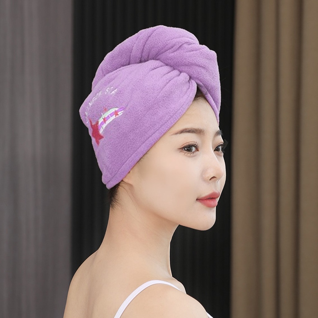 Jual HC Handuk Keramas Highquality Karakter Cepat Kering Fashion Wanita ...