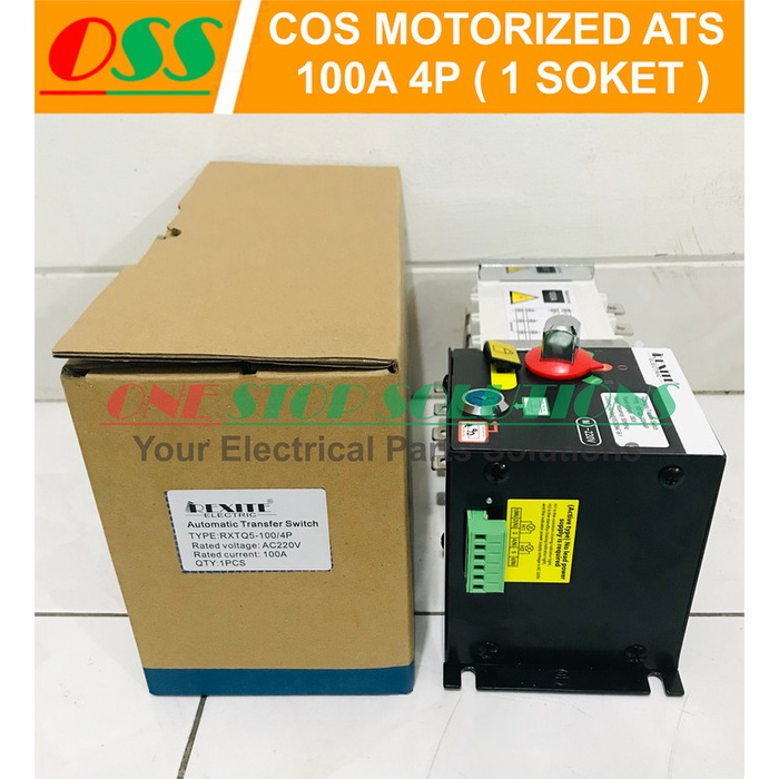 Jual COS MOTORIZED ATS 100A 4P ATS UNIV UNIV-100A UNTUK PANEL ATS AMF ...