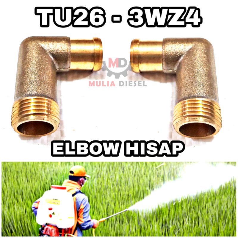 Jual Elbow Suction Big Siku Hisap Mesin Semprot Sprayer Gendong TU26 3wz4 TU 26 16 20 LITER ...