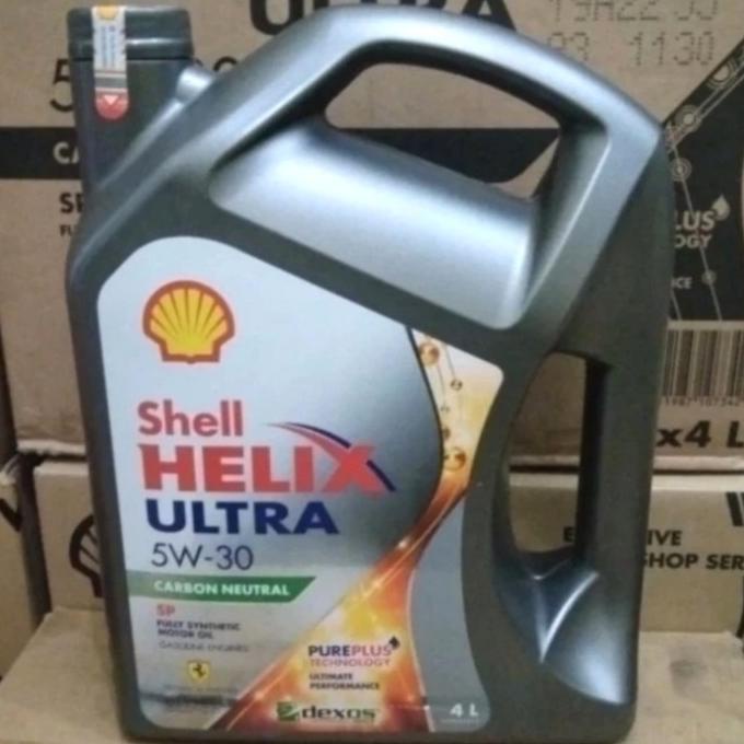 Jual Promo Akhir Tahun Shell Helix Ultra 5W-30 4Liter | Shopee Indonesia