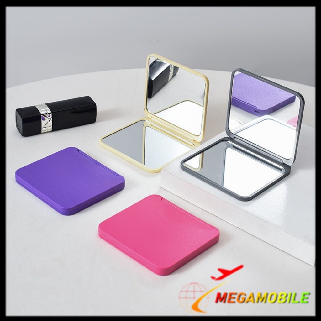 Jual MM - Cermin Lipat 2 Sisi Persegi Polos Kaca Make Up Lipat ...