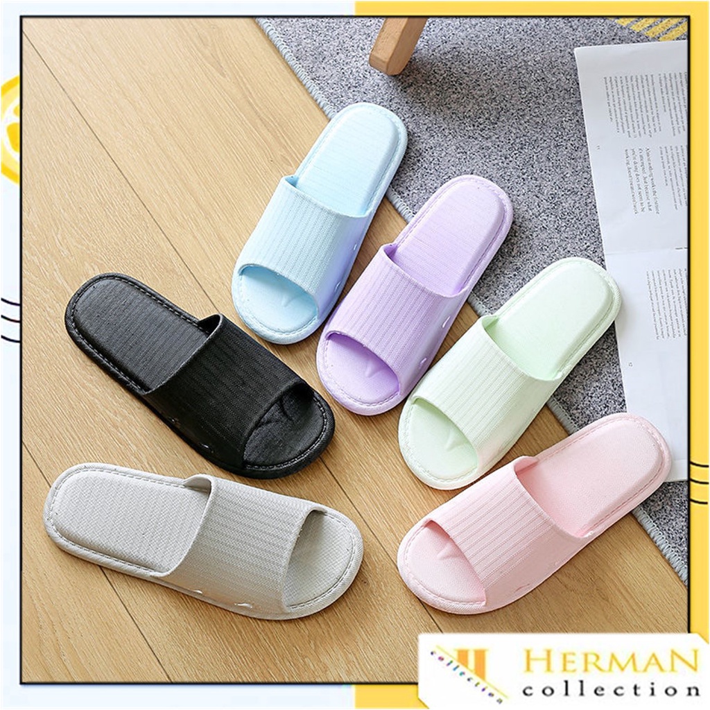 Jual HC Sandal Slop Karet Polos 6500 Sendal Rumah Berkualitas Motif ...