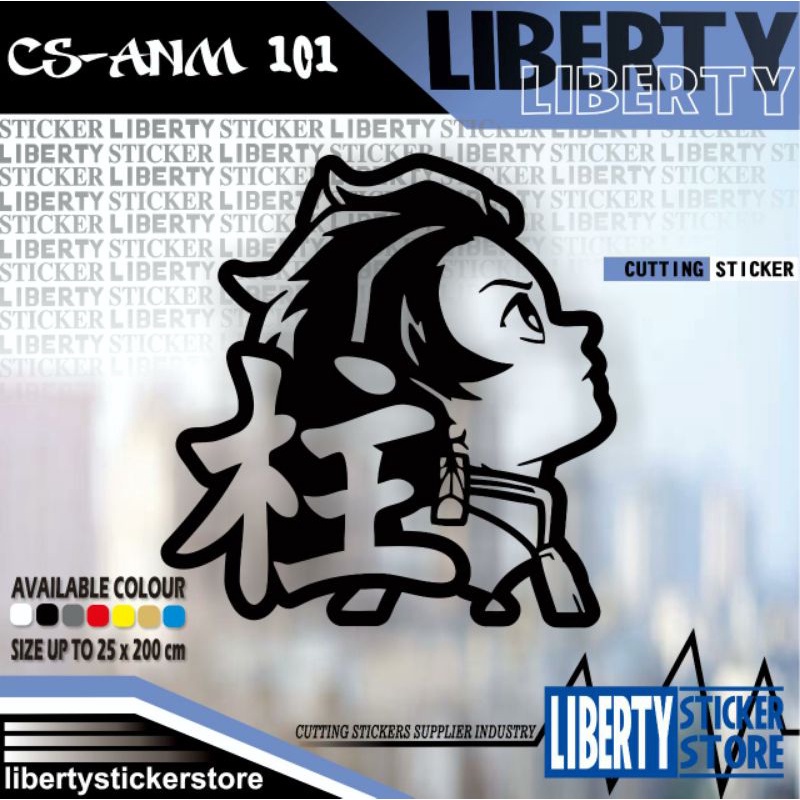 Jual Cutting Sticker Tanjiro | Cutting Stiker Tanjiro | Cutting Sticker ...