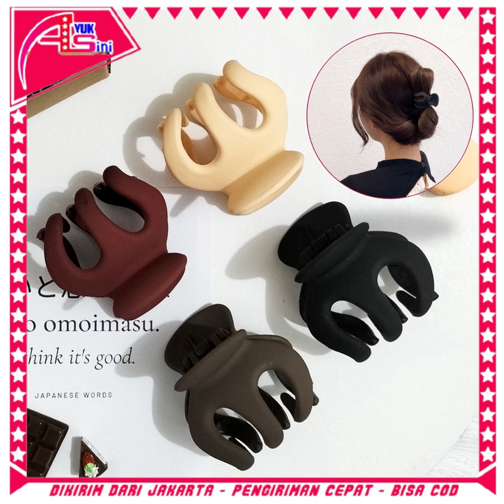 Jual AS Jepitan Rambut Model 3 Cakar Doff Jedai Haircules Wanita Bahan ...