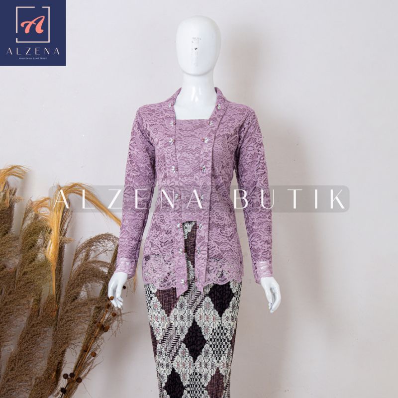 Jual ALZENA BUTIK - KEBAYA KUTUBARU PENDEK | Shopee Indonesia