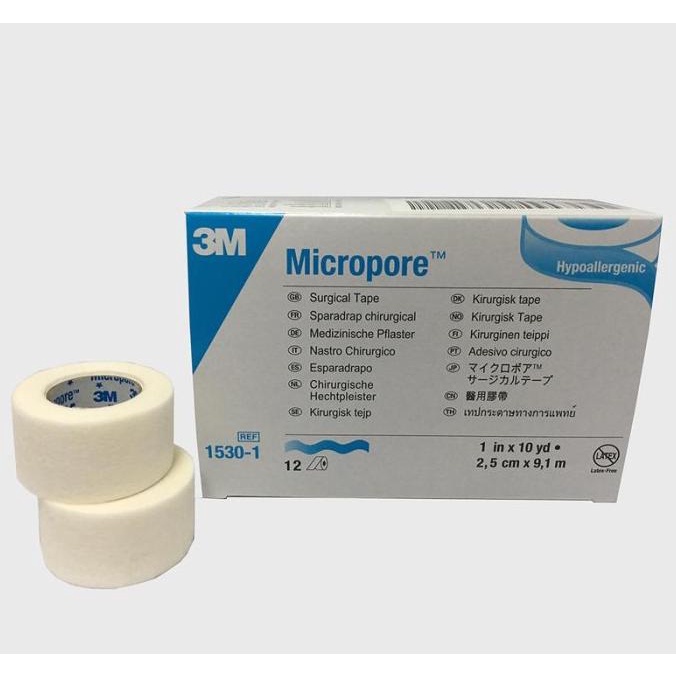 Jual 3M Micropore 1 Inch Tanpa Dispenser | Shopee Indonesia