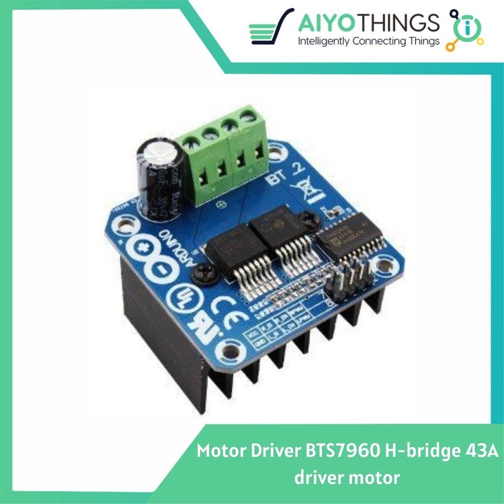 Jual Motor Driver BTS7960 H-bridge 43A | Shopee Indonesia