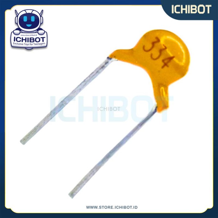 Jual 330nF Capacitor Monolitik Multilayer Kapasitor Keramik 334 330 nF ...