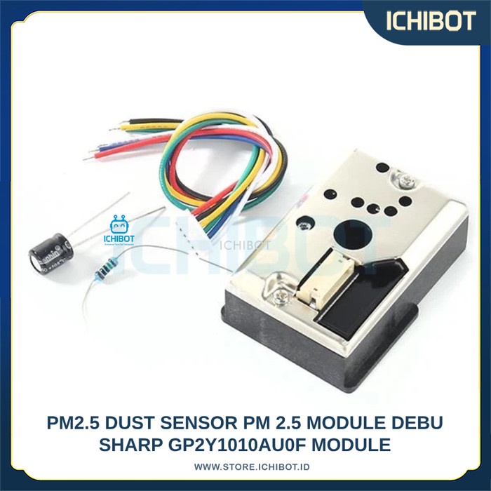 Jual PM2.5 Dust Sensor PM 2.5 Module Debu Sharp GP2Y1010AU0F Module | Shopee Indonesia