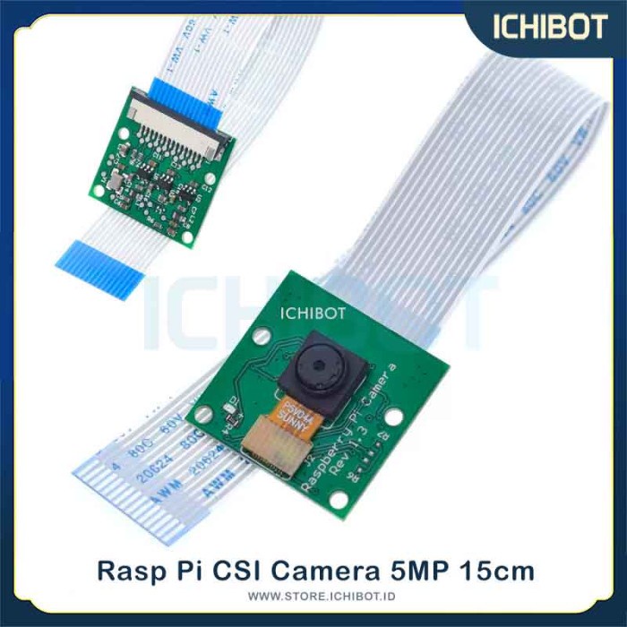 Jual Raspberry Pi CSI Interface Camera Kamera 5MP 15cm Flexible Cable ...
