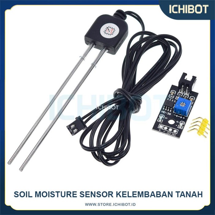 Jual Soil Moisture Sensor Kelembaban Tanah Corrosion Resistant Probe ...