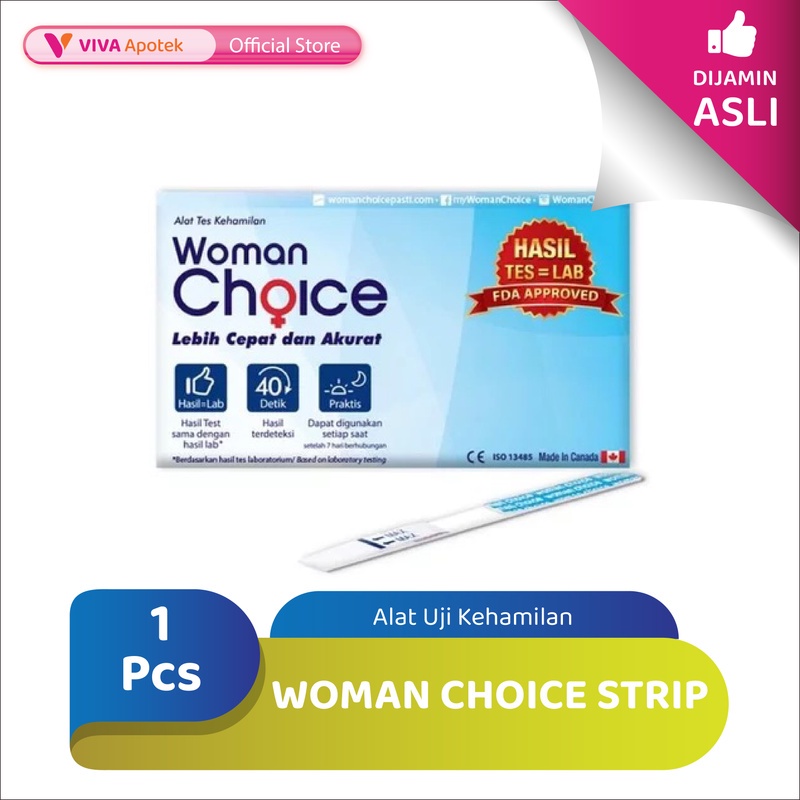 Jual Woman Choice Strip Alat Uji Kehamilan (1 Pcs) | Shopee Indonesia