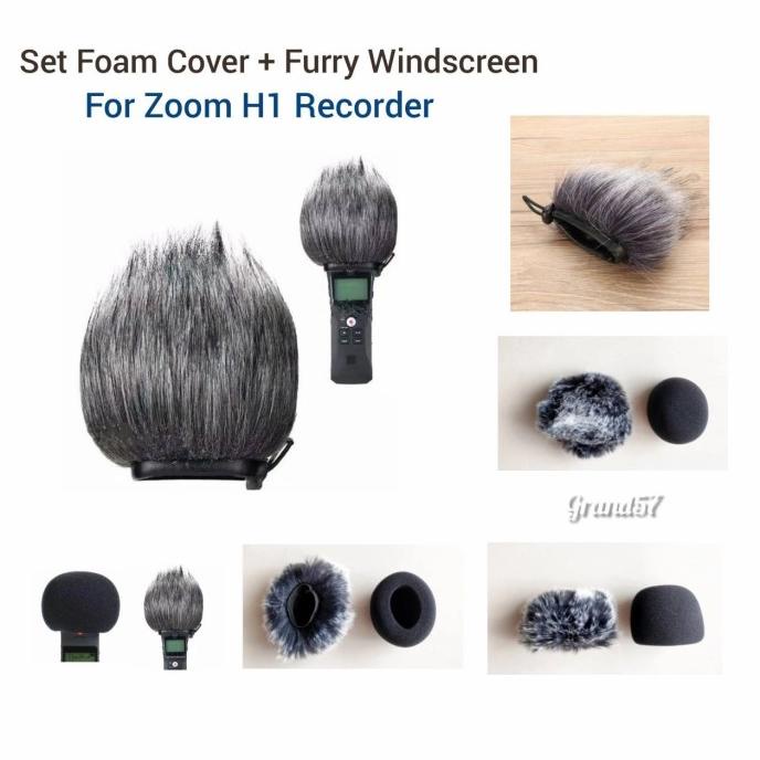 Jual HARGA DISC - Busa furry bulu mic zoom h1 record foam cover mic ...