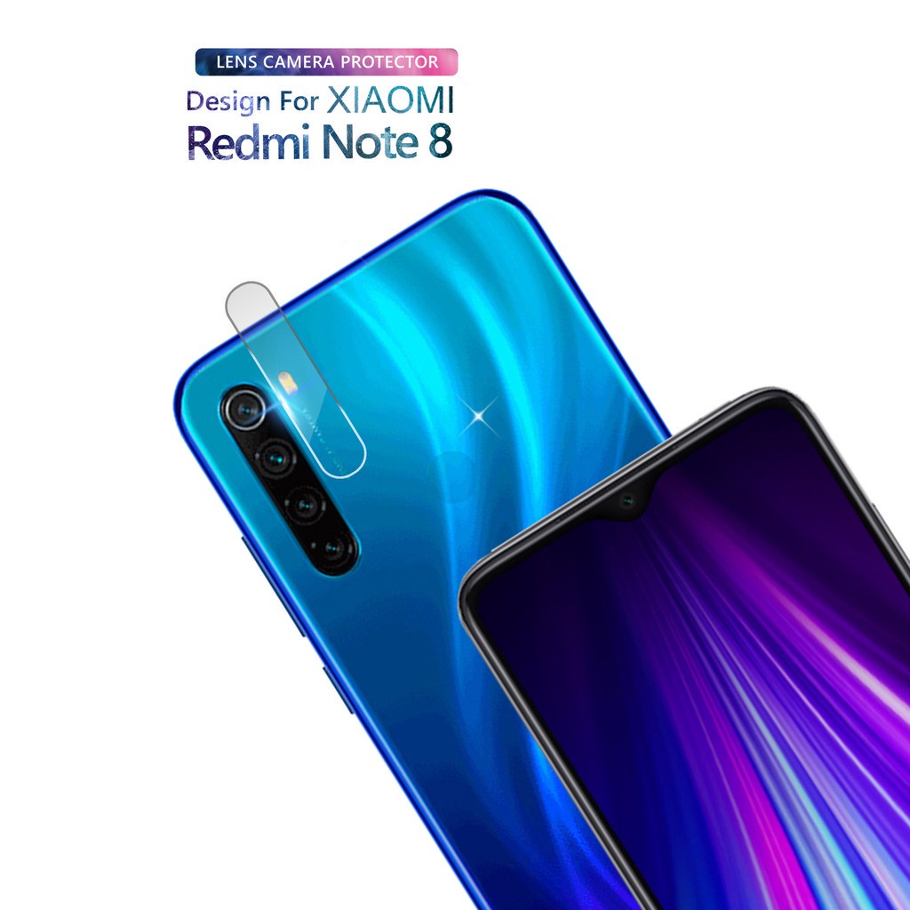 Jual Hybrid Glass Camera for Xiaomi Redmi Note 8 Screen Protector ...