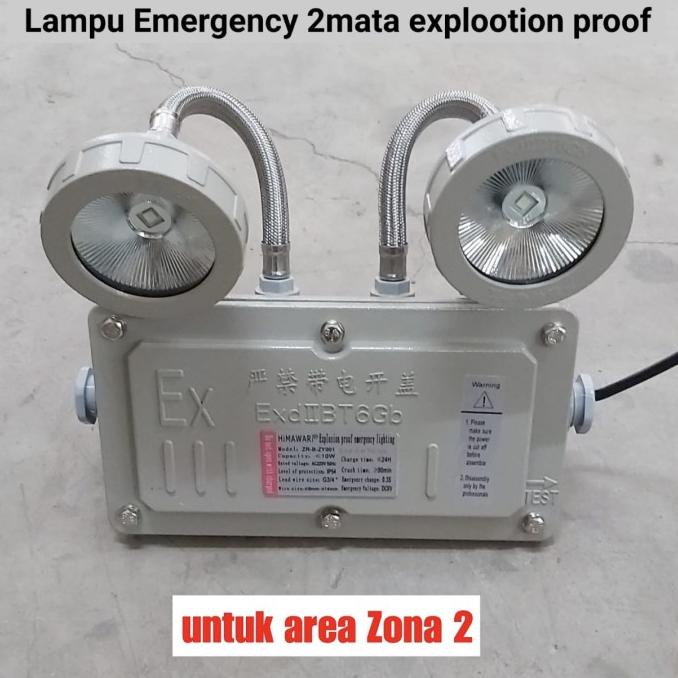 Jual Lampu Twin Spot Led Explosion Proof Emergency Lighting | Shopee ...