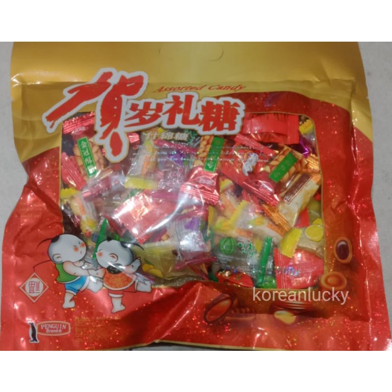 Jual PERMEN IMLEK CAMPUR MANISAN ASSORTED CANDY PENGUIN BRAND | Shopee ...