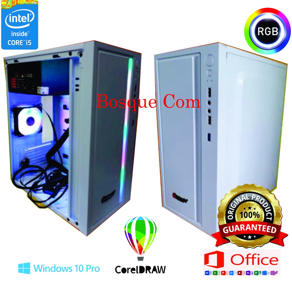 Jual PC / CPU FULLSET CORE i5 + LED 19" BARU GARANSI 1 TAHUN | Shopee ...