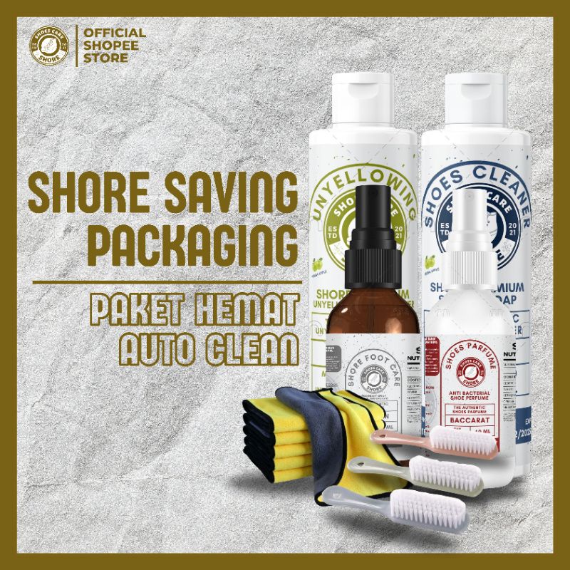 Jual SHORE - Paket Hemat Super Clean Starter Kit - Paket Lengkap Sabun ...