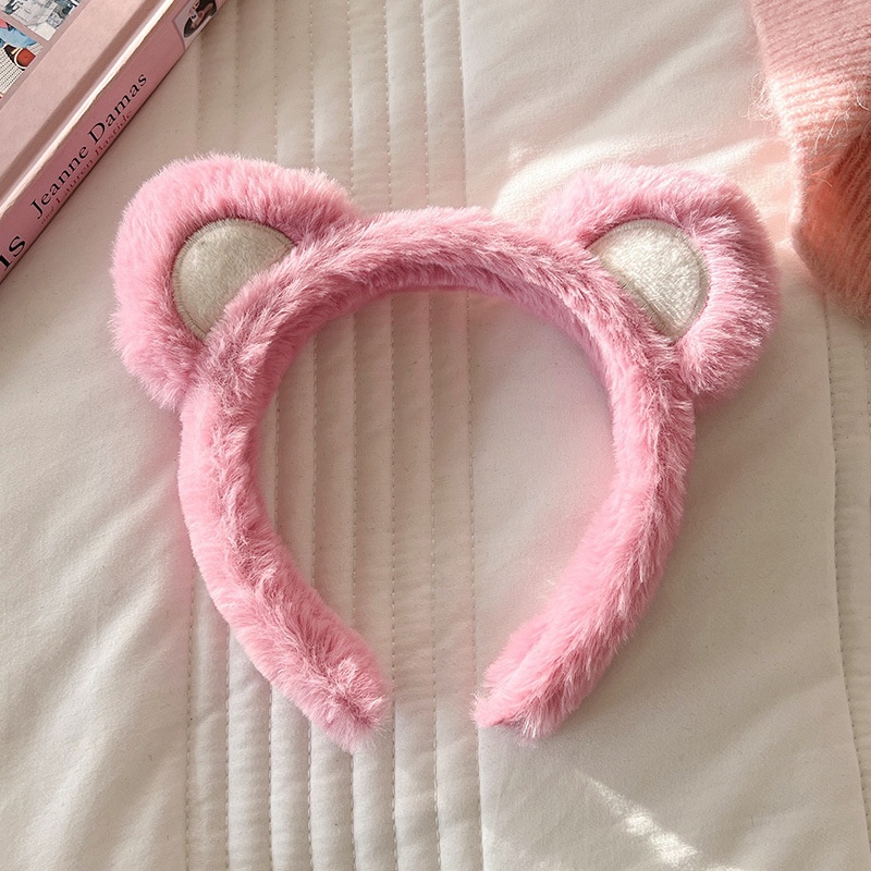 Jual GBI Bando Beruang Pink Strawberry Imut Style Wanita Anak Dan ...